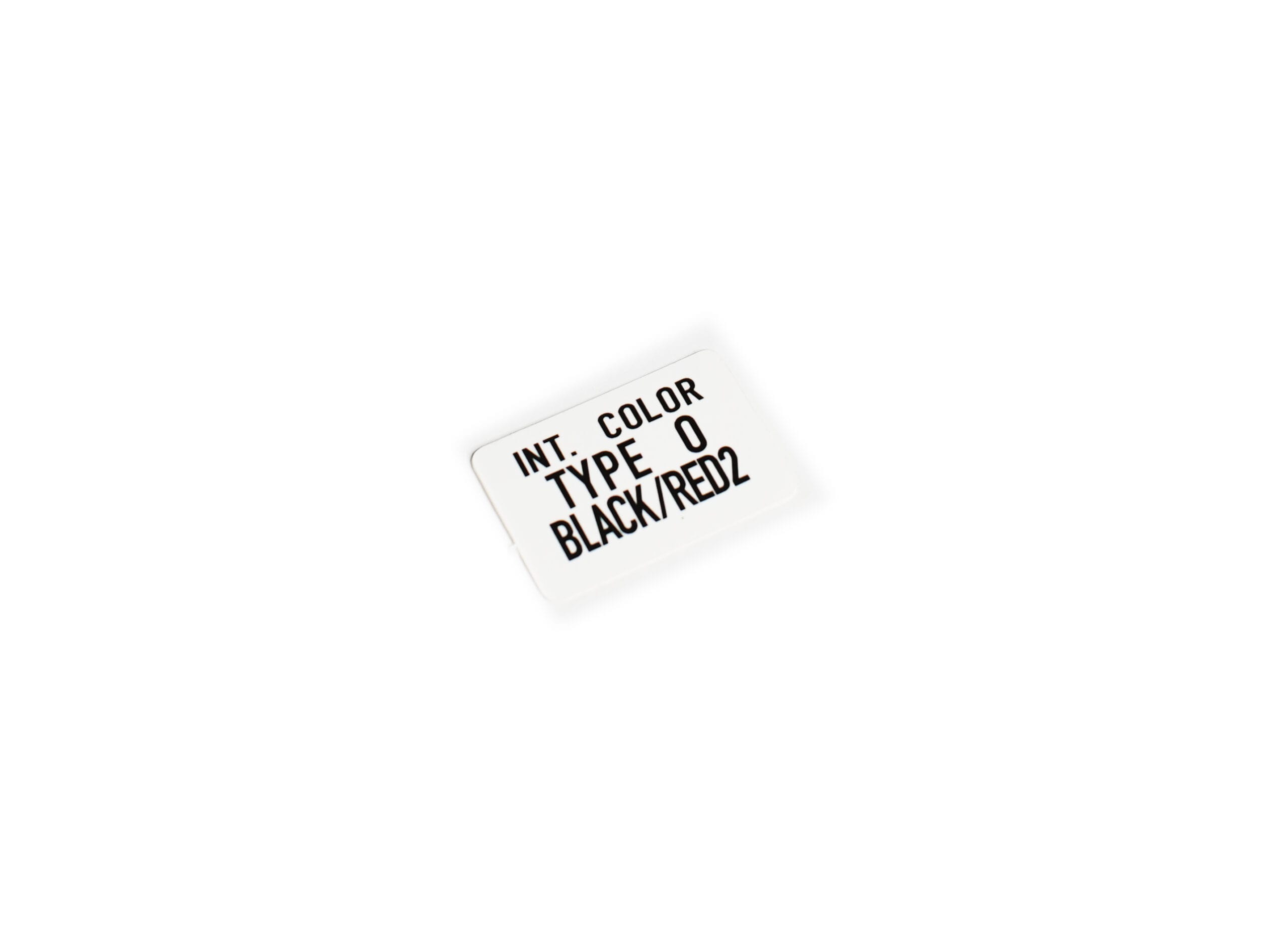 Interior Color Decal – 2001 Canadian Type R Red (Type O) – Racing ...