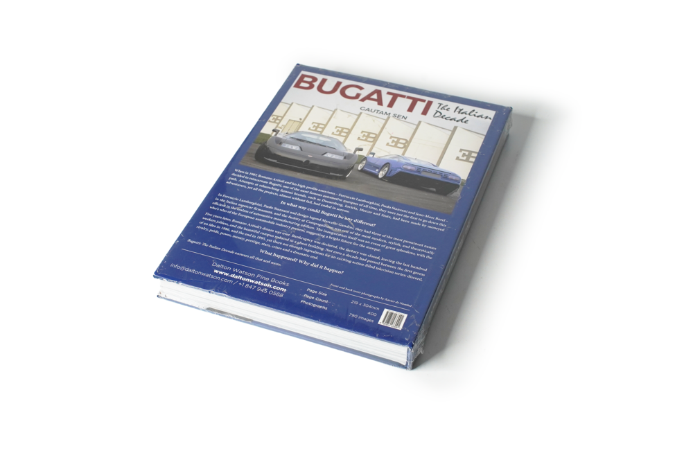 Bugatti: The Italian Decade – Hardcover Book – Racing History Company