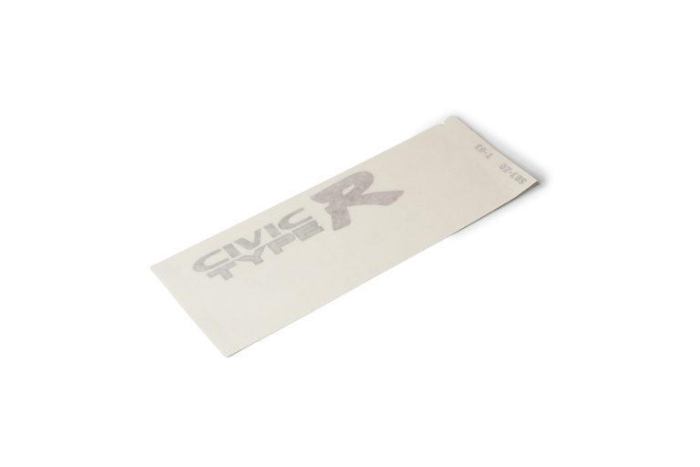 Rear Tailgate Sticker – “Civic Type R” (Dark Outline) – 97-00 Civic ...
